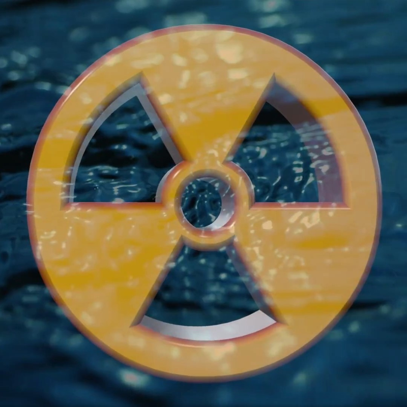 Radioactive Contamination Water